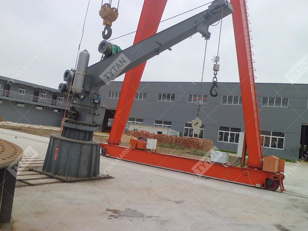 Davit Crane | Tytan Marine Cranes for sale