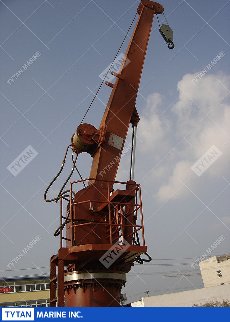 Hydraulic Fixed Boom Crane | Tytan Marine